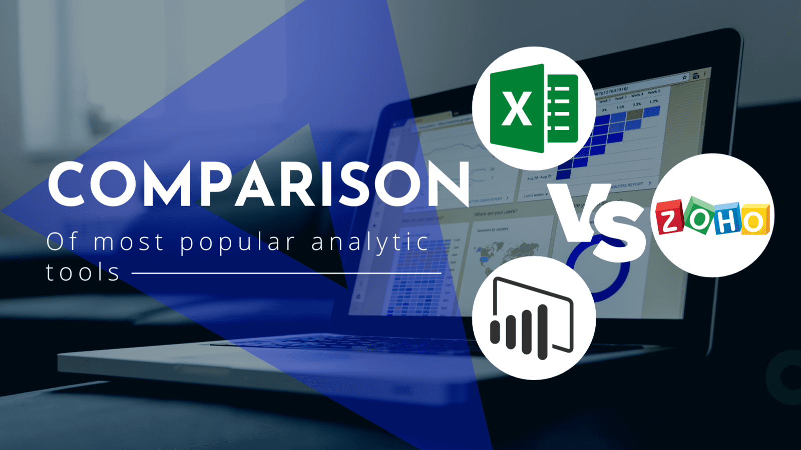 Comparison Of Microsoft Excel Zoho Analytics And Power Bi Zoho Partner